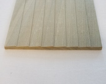 1/4 Inch Lap Siding Dollhouse Miniature Siding Hobby | Etsy