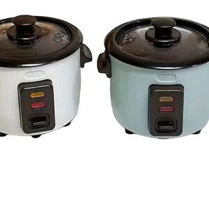 Miniature Rice Cooker W/spatula and Removable Lid 1:6 Scale - Etsy