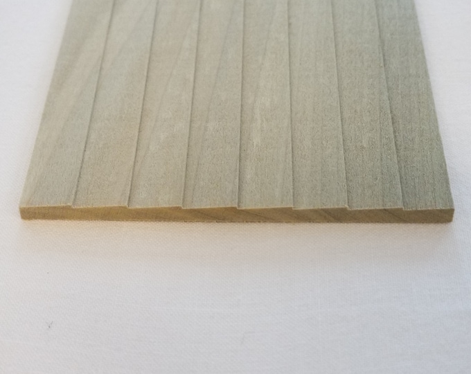 1/4 Inch X 24 Inches Real Wood Siding Dollhouse Miniature Siding - Etsy