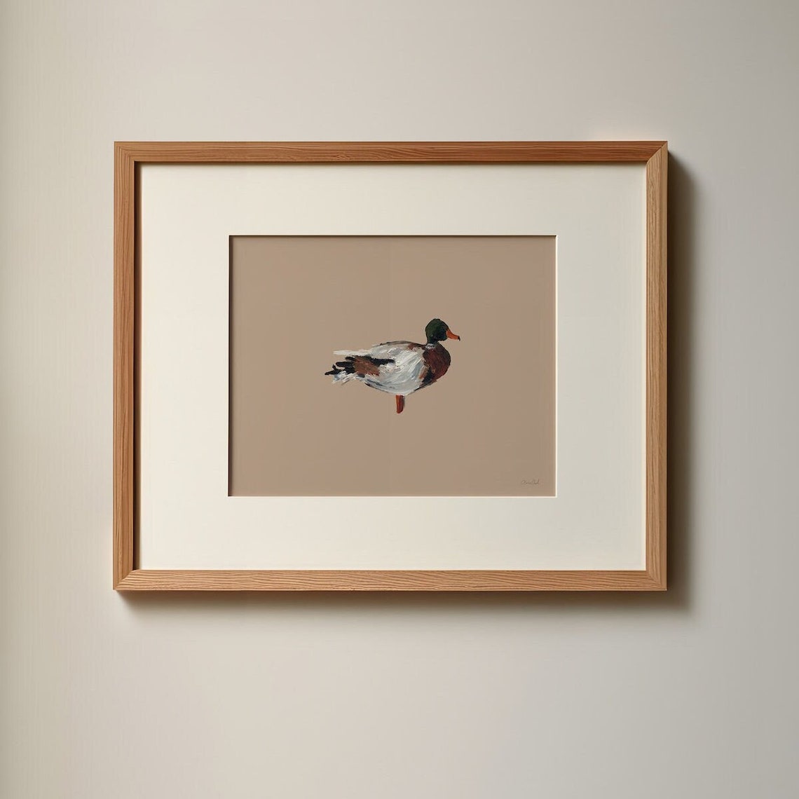 Mallard No.1 Fine Art Print - Duck Painting - French Country Art - Duck ...