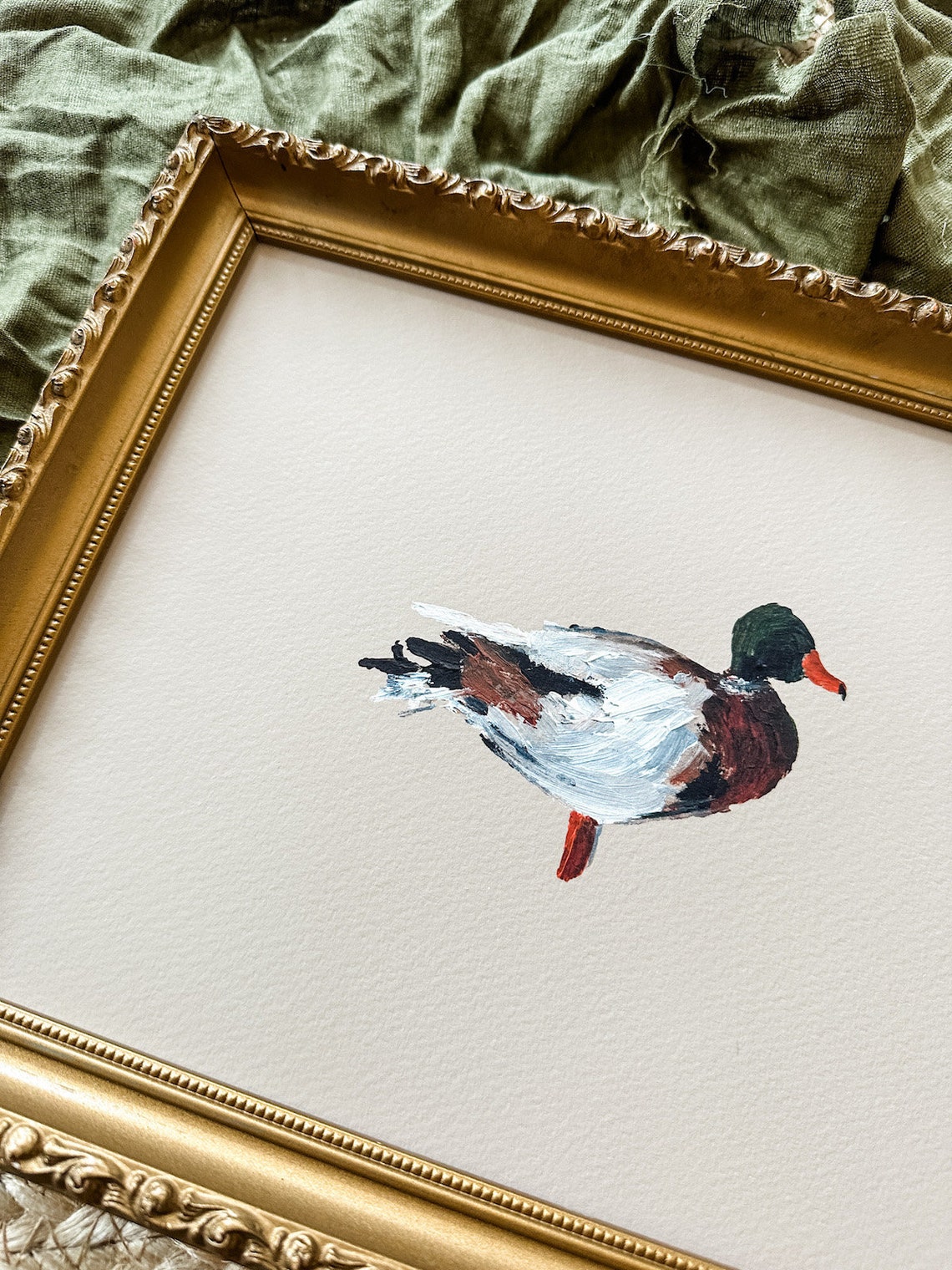 Mallard No.1 Fine Art Print - Duck Painting - French Country Art - Duck ...