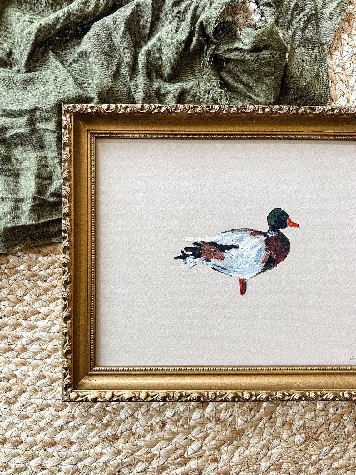 Mallard No.1 Fine Art Print - Duck Painting - French Country Art - Duck ...