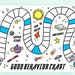 Printable Good Behavior Chart - Outer Space - Etsy
