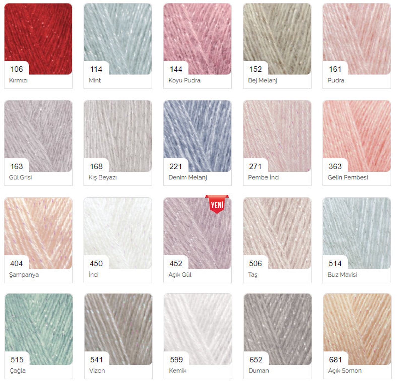 Alize Angora Gold Simli Silvery Knitting Yarn Acrylic Yarn - Etsy