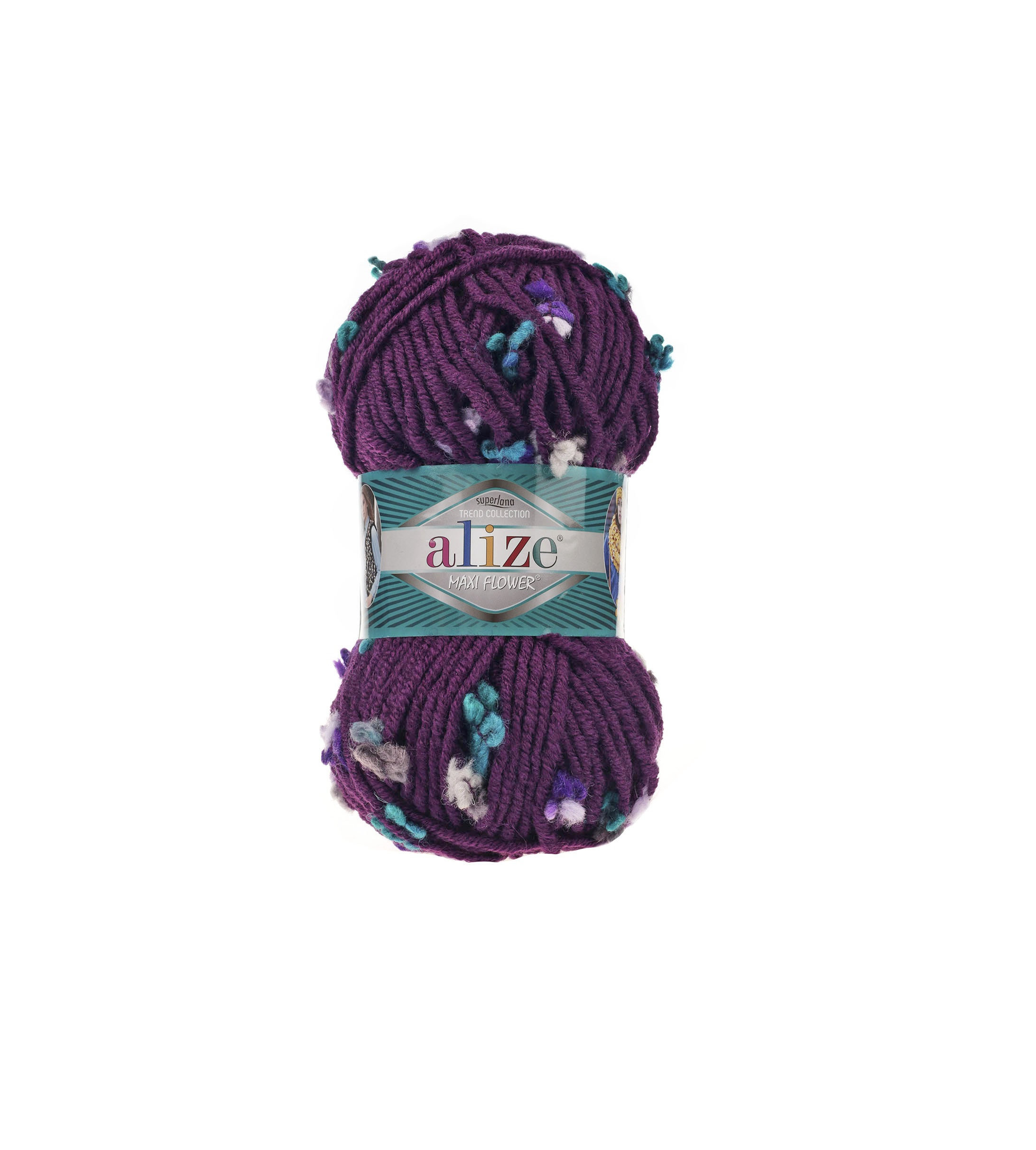 Alize Superlana Maxi Flower Wool Yarn Acrylic Yarn Super - Etsy Australia