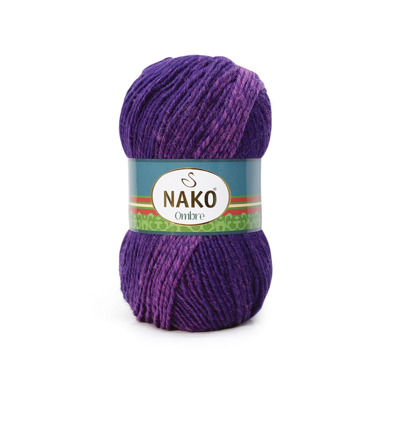 Nako Ombre Knitting Yarn Wool Yarn Acrylic Yarn Winter - Etsy
