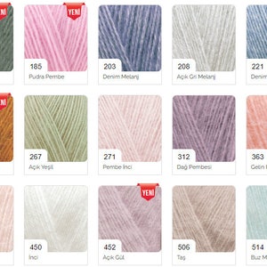 Alize Angora Gold, Wool Yarn, Acrylic Yarn, Knitting Yarn, Crochet Yarn ...