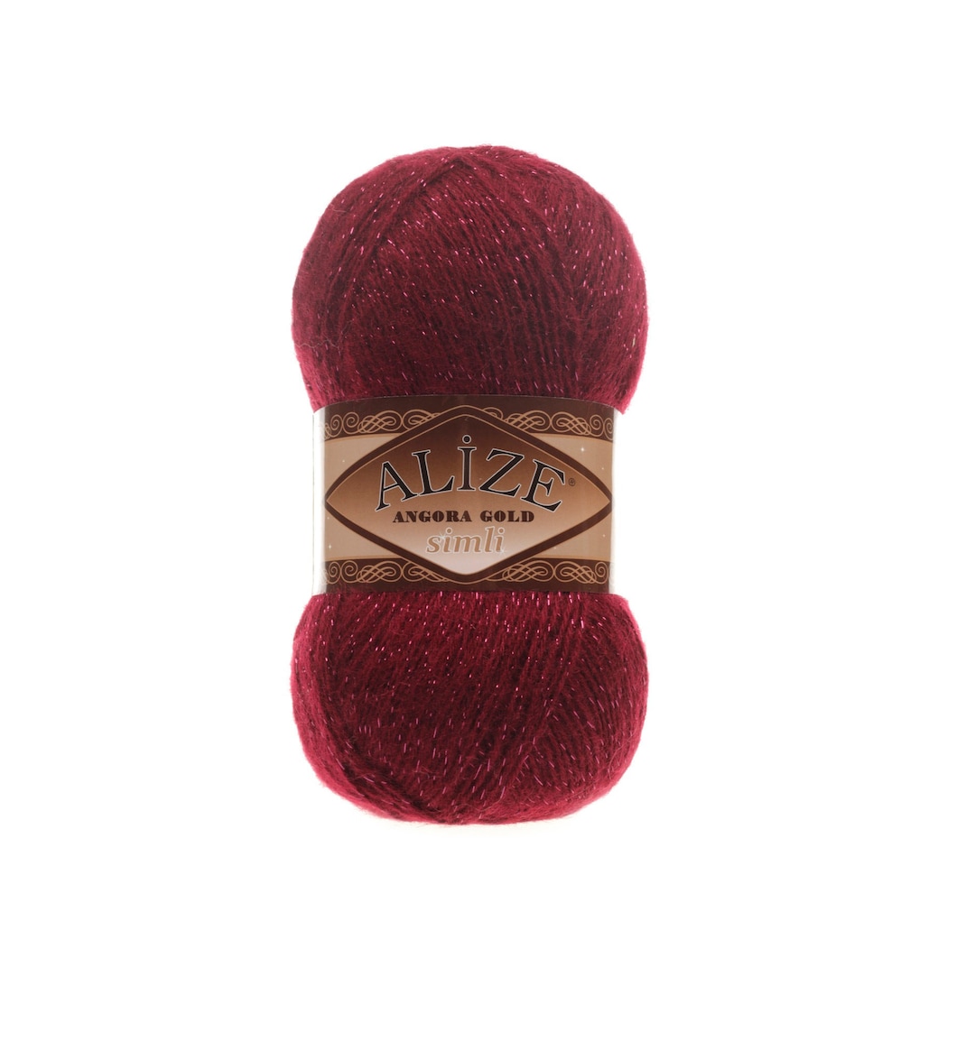 Alize Angora Gold Simli, Silvery, Knitting Yarn, Acrylic Yarn, Wool ...