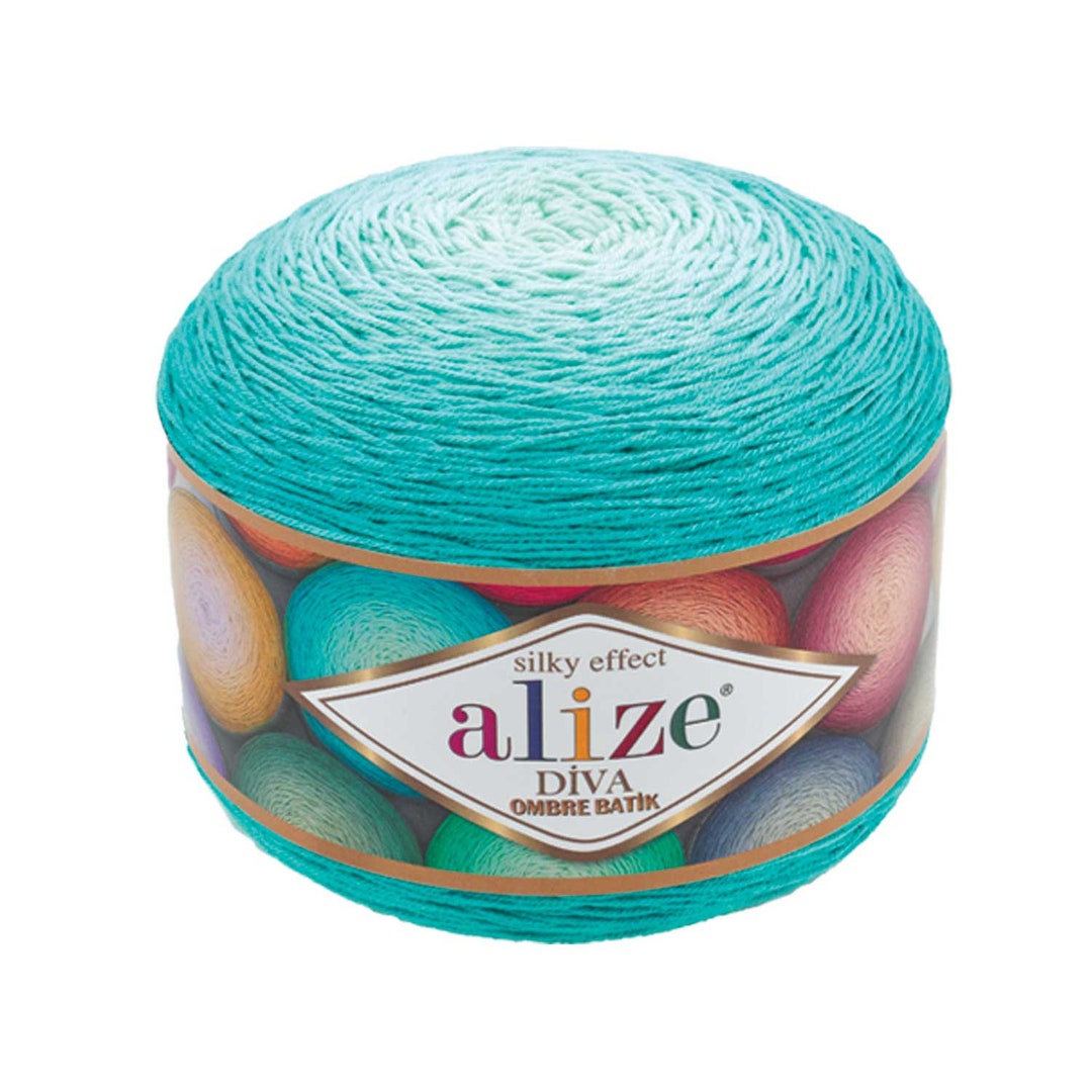 Alize Diva Ombre Batik, Special Color Transition, Ombre Yarn ...