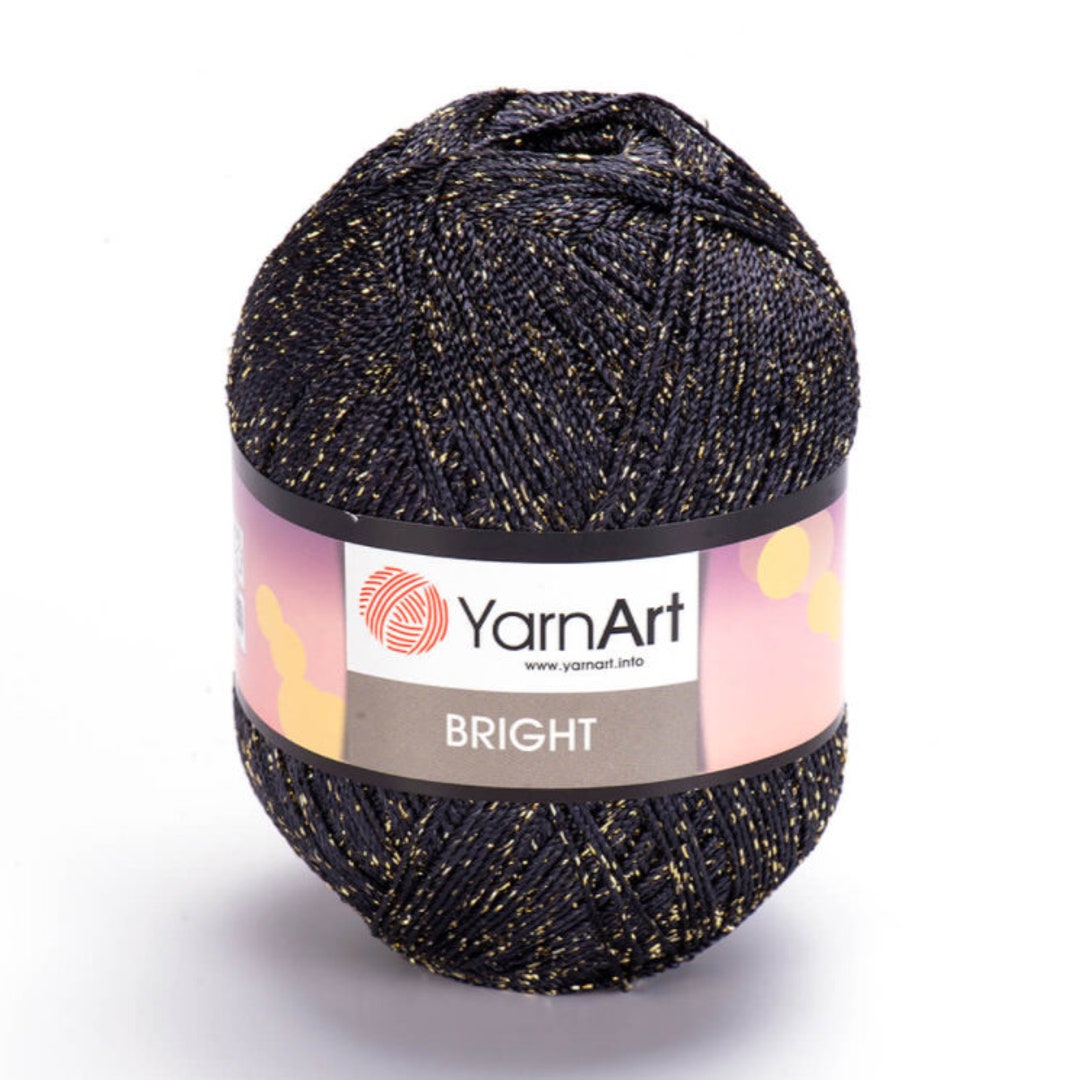 Yarnart Bright, Glitzy Yarn, Metallic Yarn, Glittery Yarn, Sparkly Yarn ...