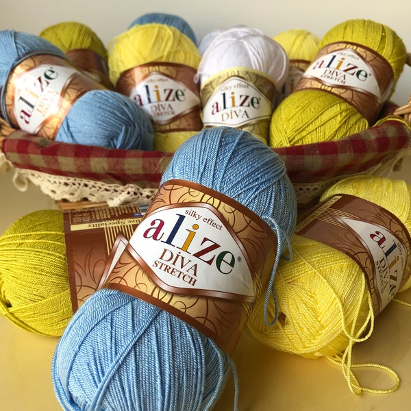 Alize Diva Stretch - Etsy