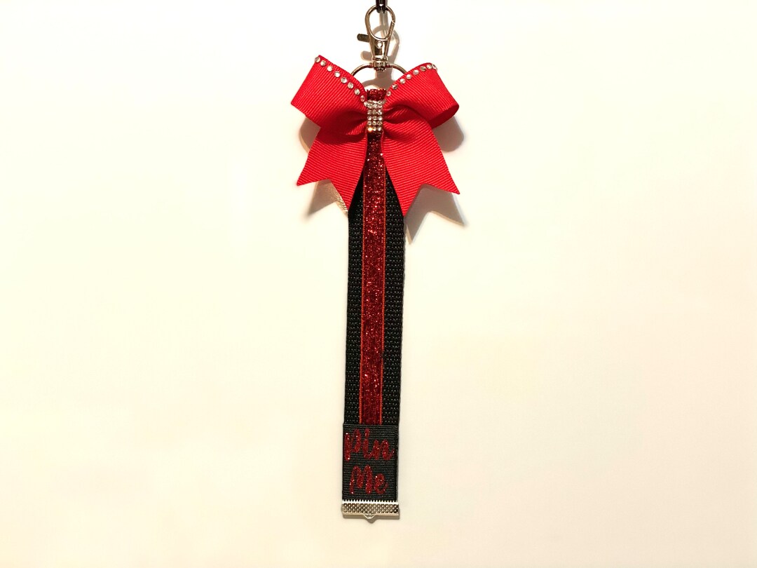 Spirit Pin Strap - Mini Backpack Size | Personalized Cheer Dance Pin ...