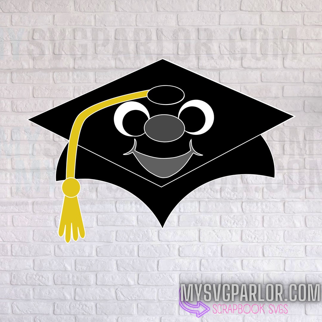 SVG Graduation Cap File Cartoon Happy Grad Cap School for Scrapbooking ...