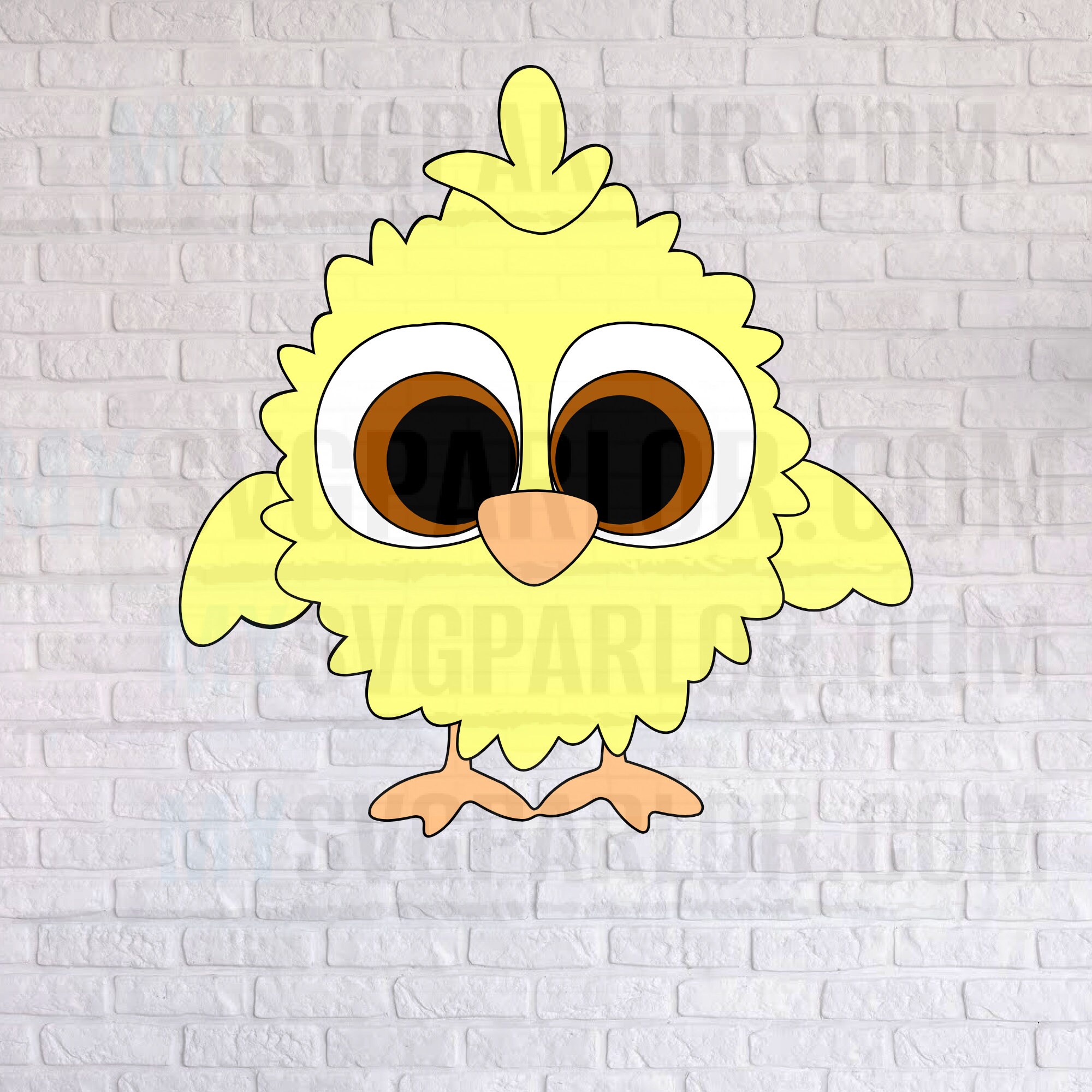 SVG Bird Baby Cutting File Chubby Bird for Scrapbooking Cards Cake ...
