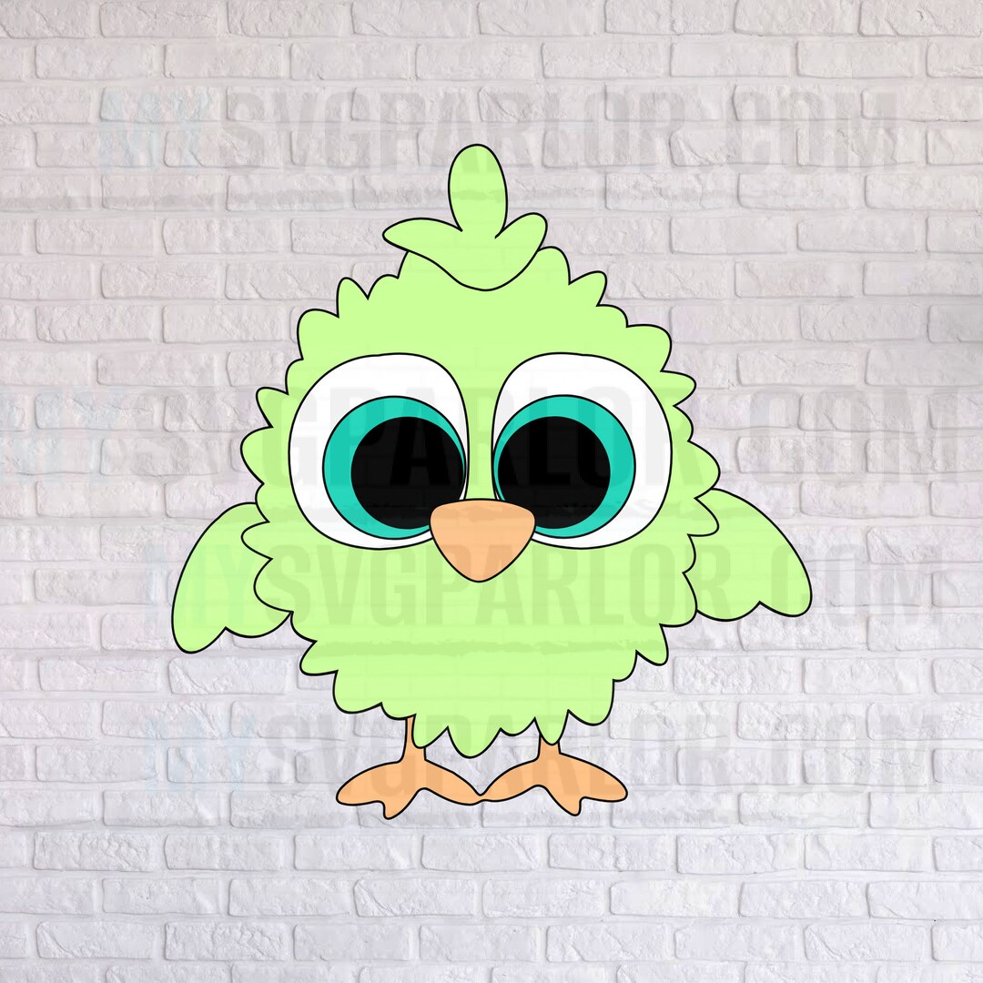 SVG Bird Baby Cutting File Chubby Bird for Scrapbooking Cards Cake ...