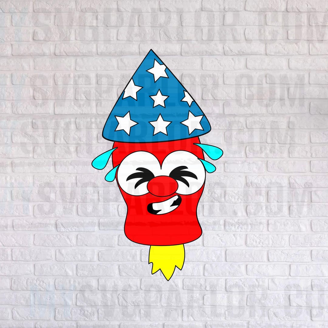 Firecracker SVG: July 4th Cutting File (digital Download) - Etsy
