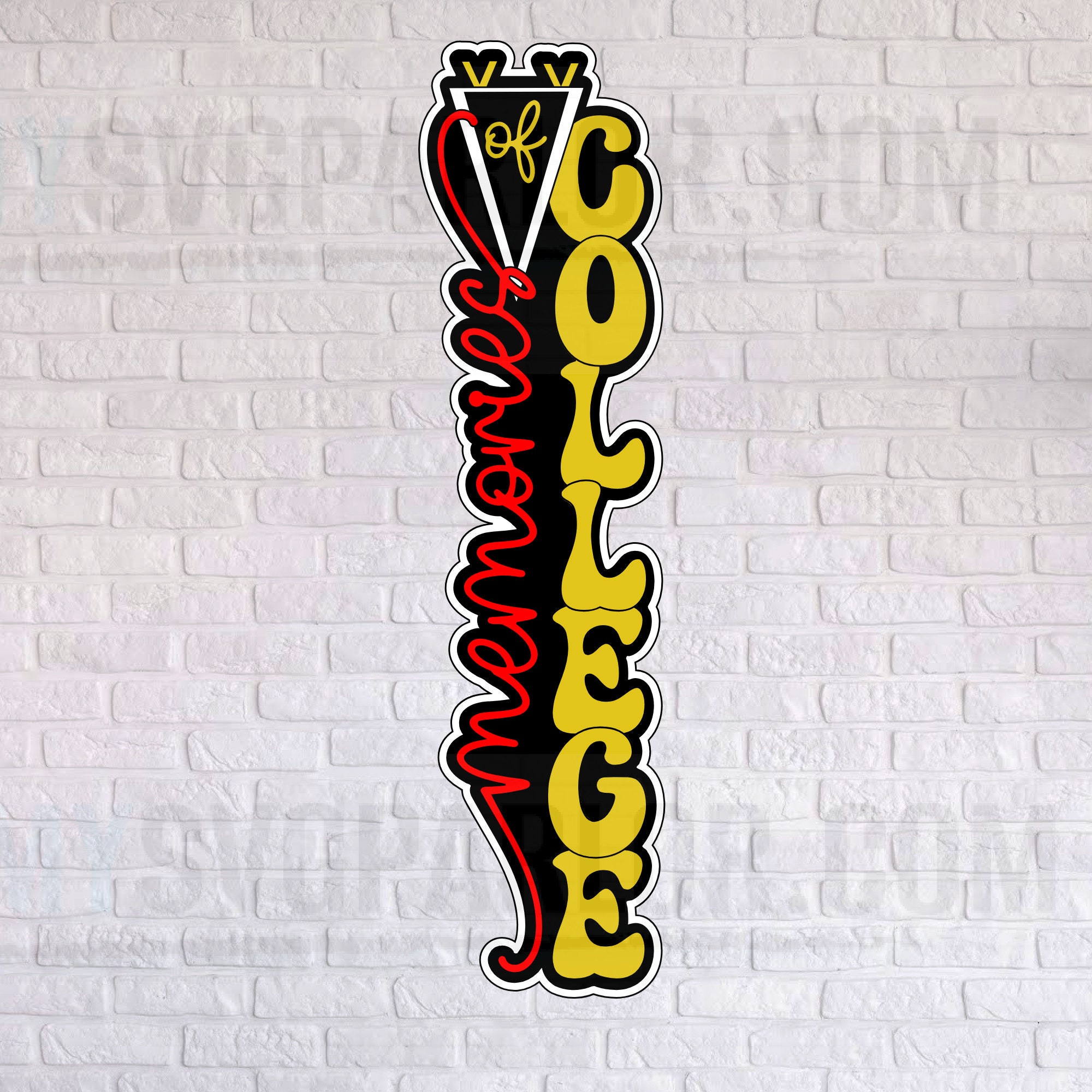 SVG College Cutting File Title memories College - Etsy