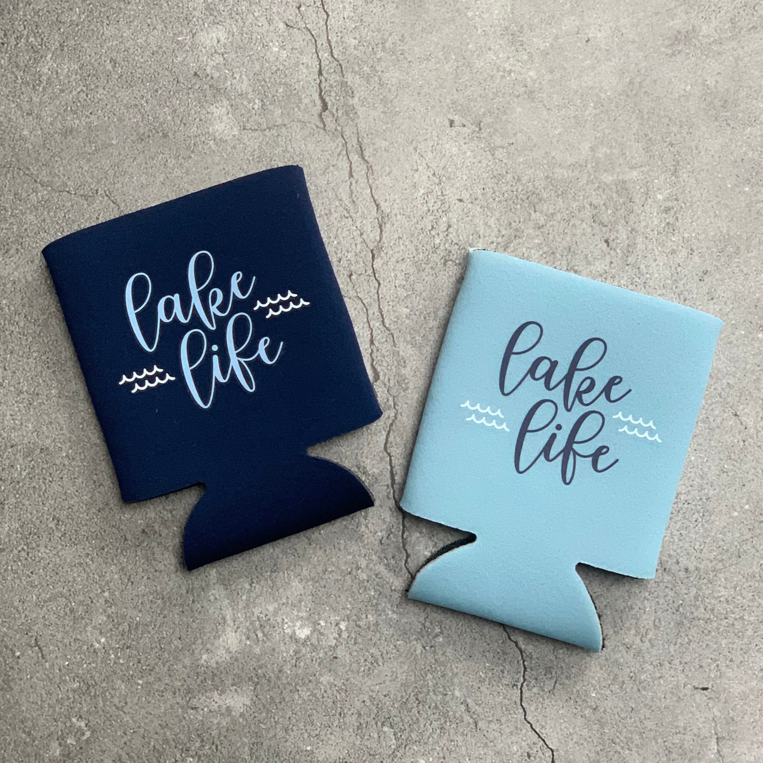 Lake Life Beer Can Coolers - Etsy