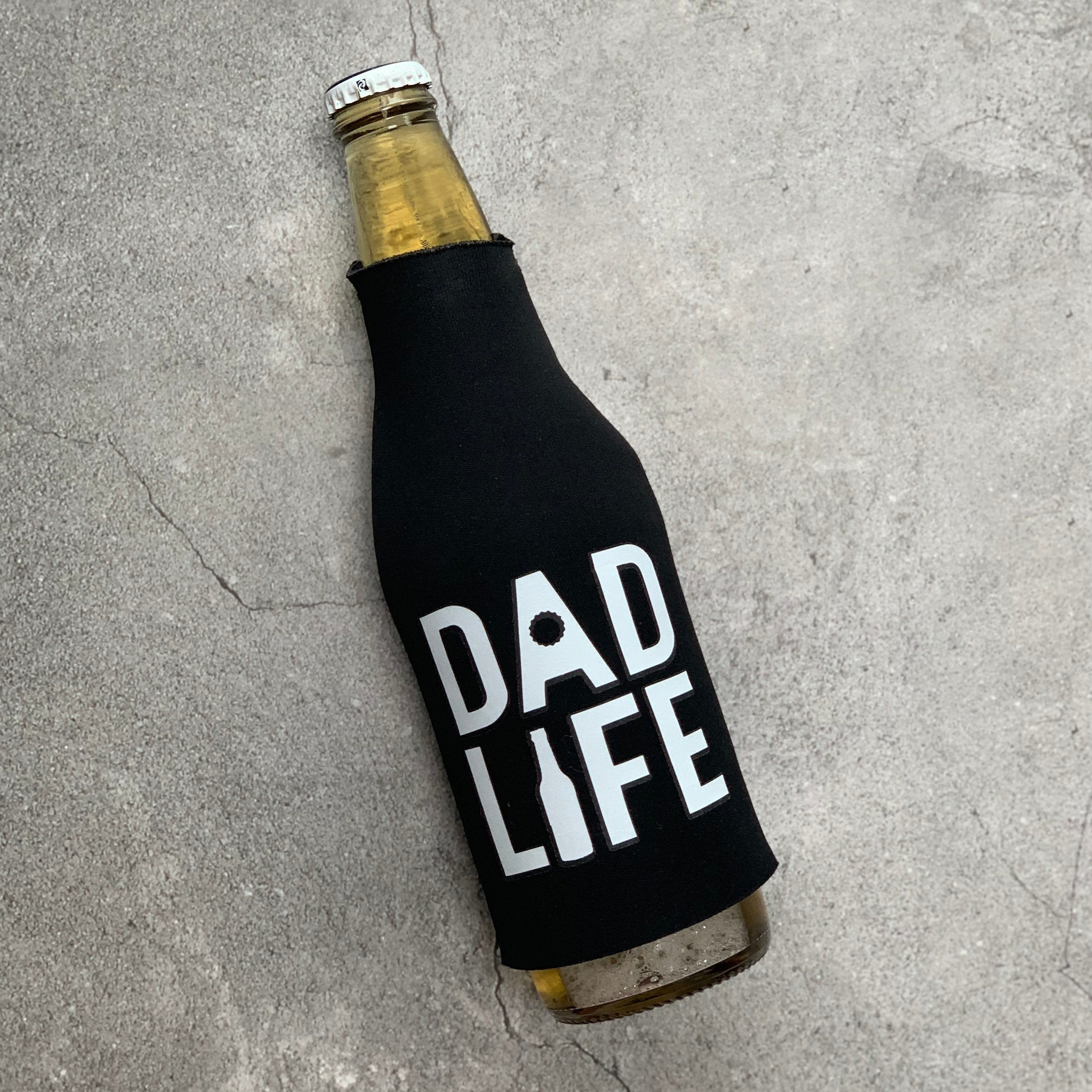 Dad Life Beer Bottle Cooler Father's Day Gift - Etsy