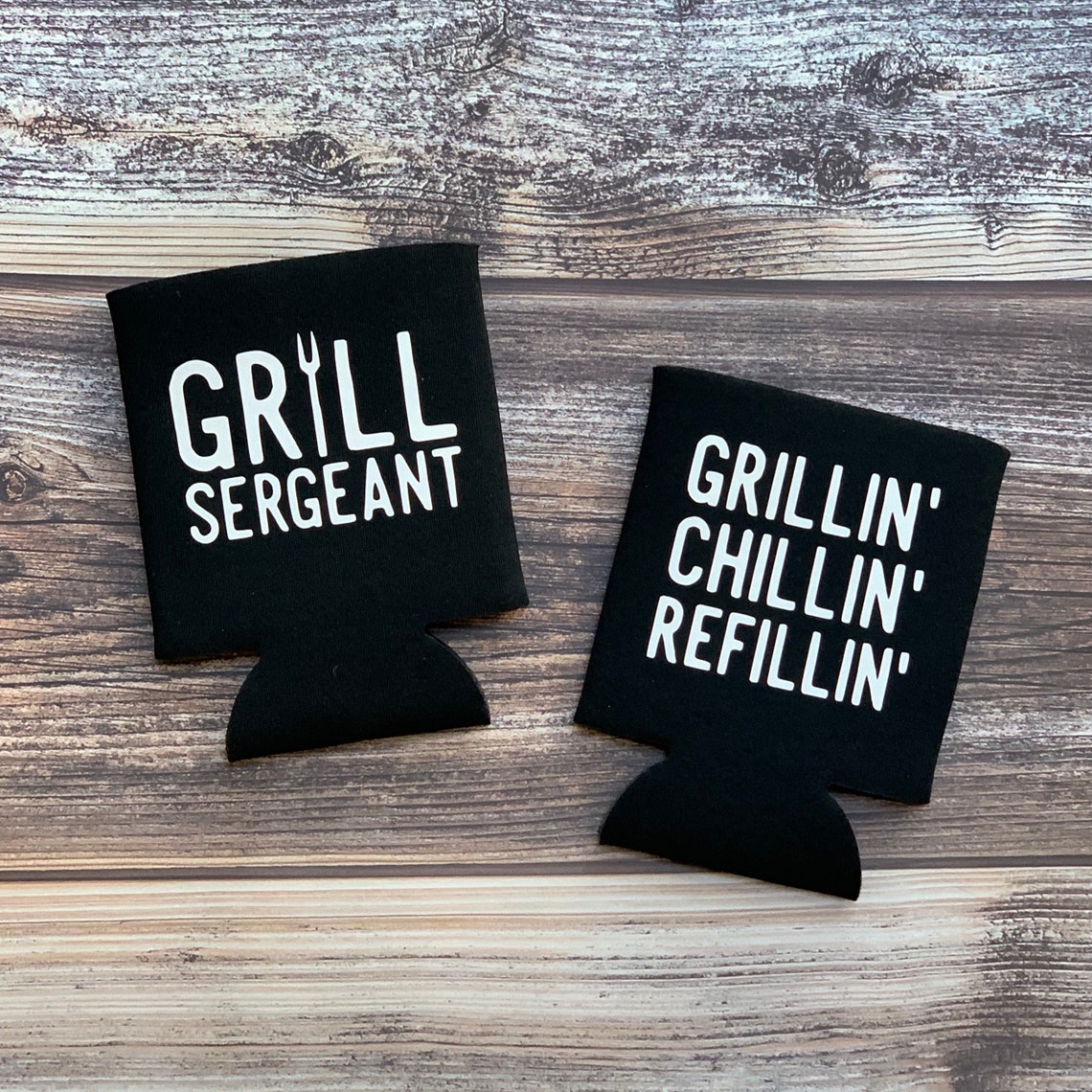 Grill Sergeant Serial Griller Grillin Chillin Refillin Can | Etsy