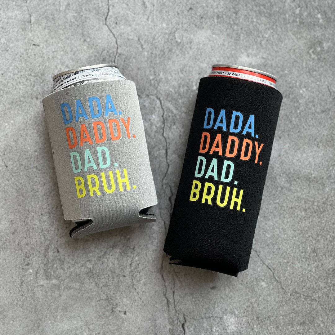 Dada Daddy Dad Can Cooler Father’s Day Gift - Etsy