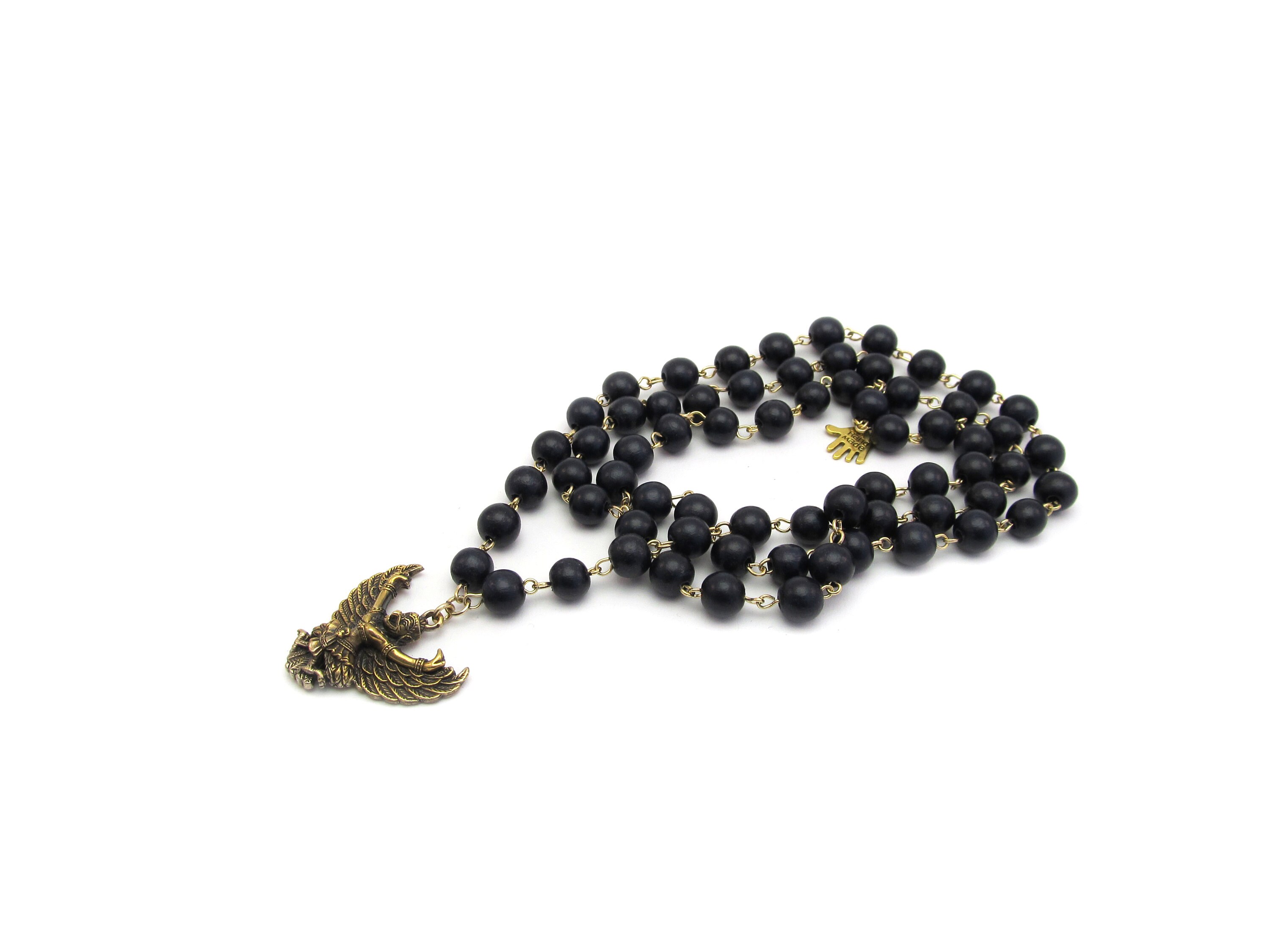 Necklace Black Garuda - Etsy