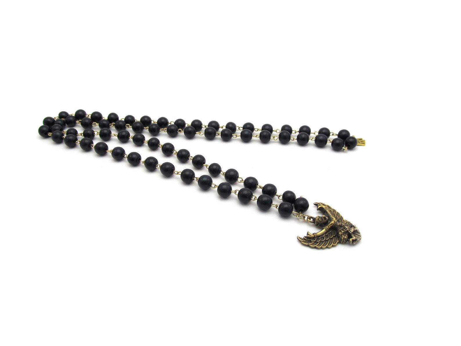 Necklace Black Garuda - Etsy