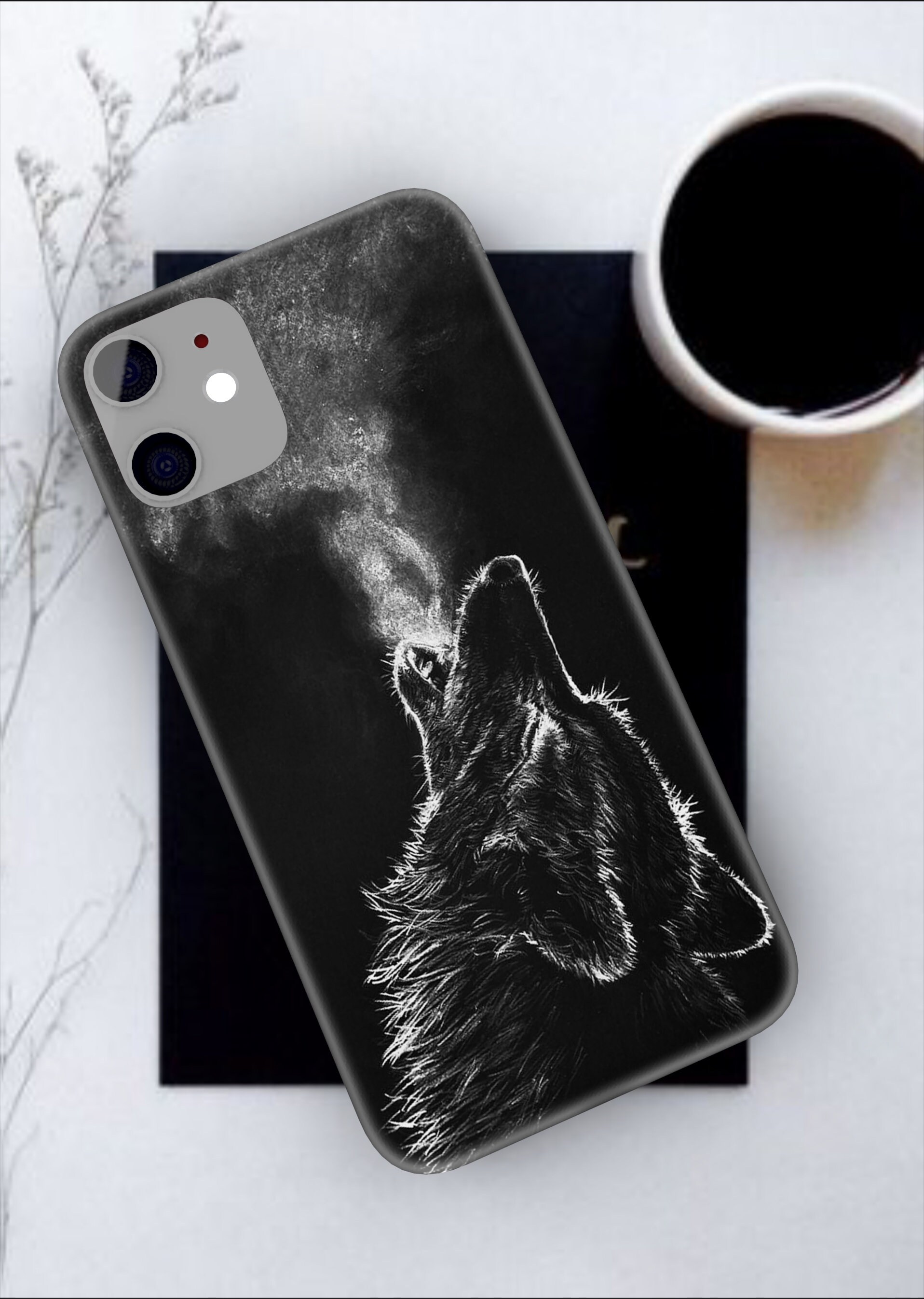 Wolf Case for Samsung A53 Case A22 Case A33 Case Moon Case A22 - Etsy