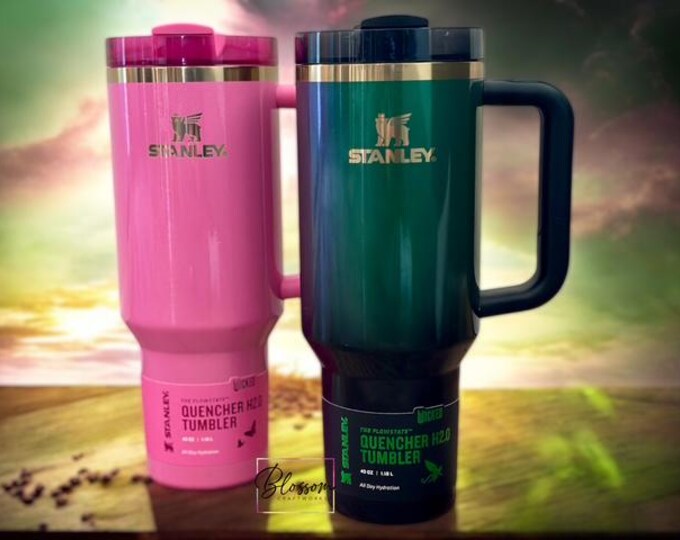 Authentic 40oz Laser Engraved Wicked Glinda Elphaba Stanley - Etsy