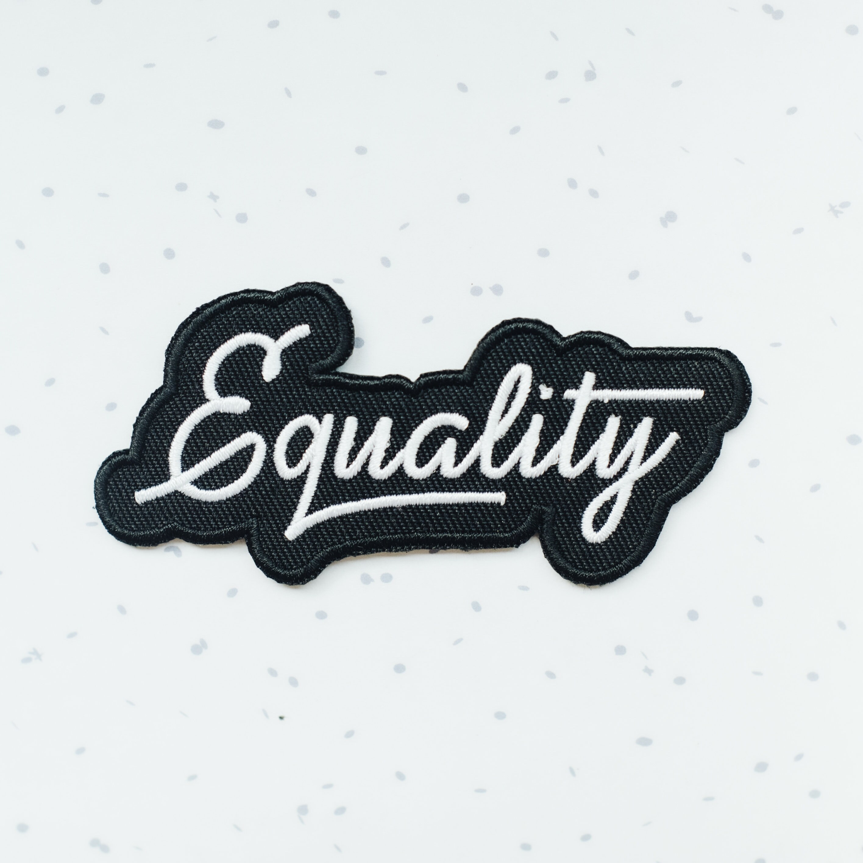Equality Embroidered Patch Feminist Iron on Patches Pride | Etsy