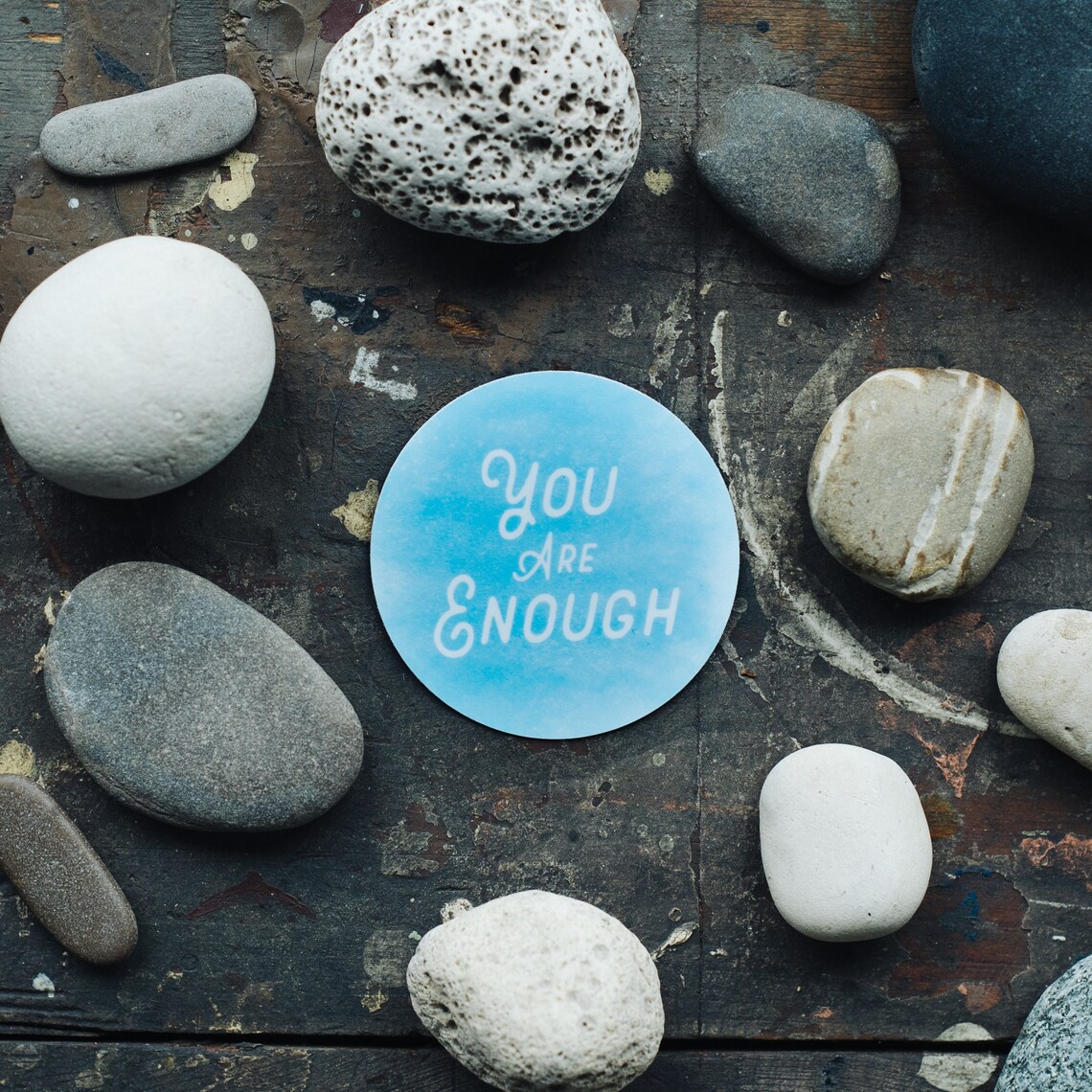 Mindfulness Sticker Set Meditation Gift for Her Mental | Etsy