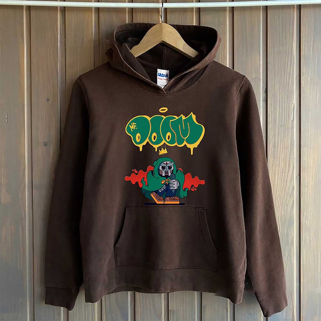 Vintage MF Doom Hoodie MF Doom Merch Hip Hop Hoodie - Etsy