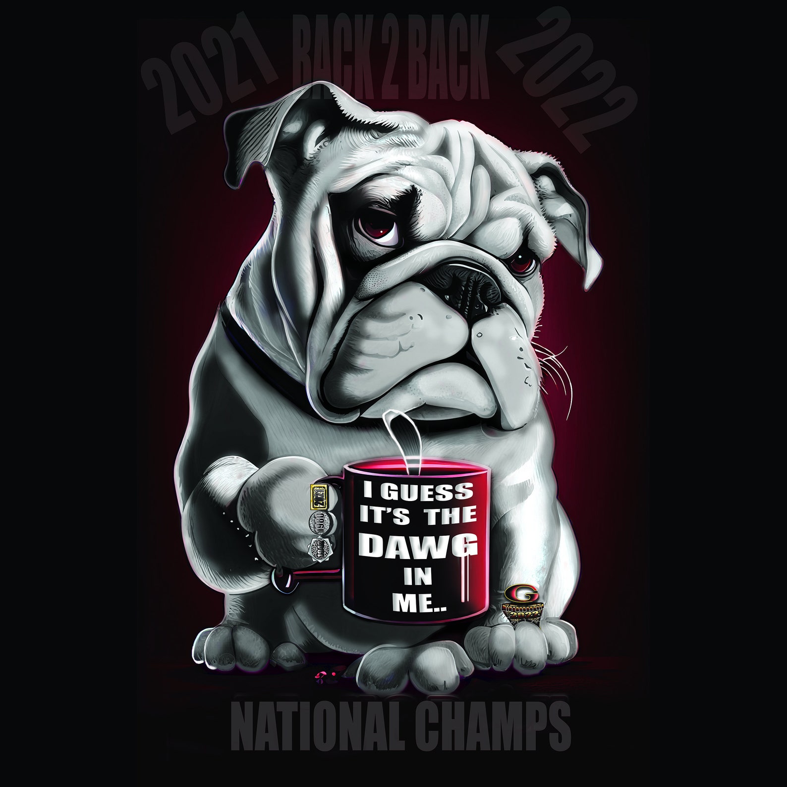 I Guess It's the Dawg in Me. (five for One Digital Download) - Etsy