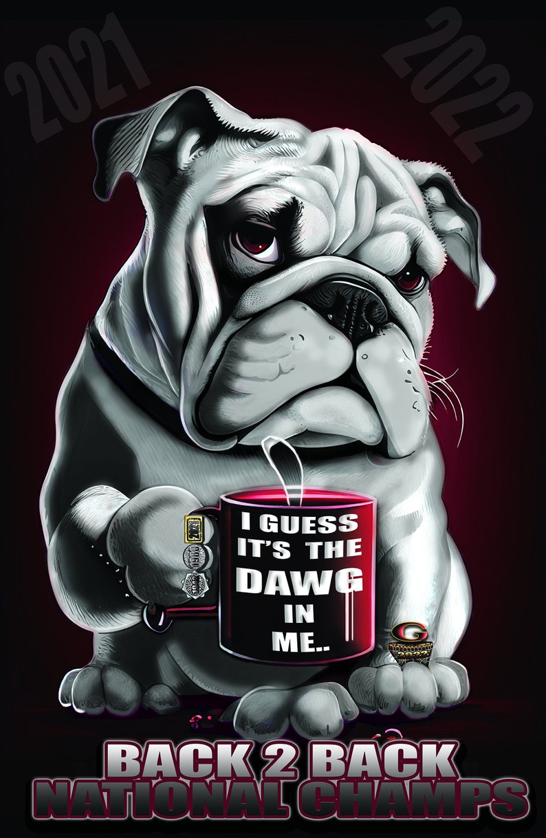 I Guess It's the Dawg in Me. (five for One Digital Download) - Etsy