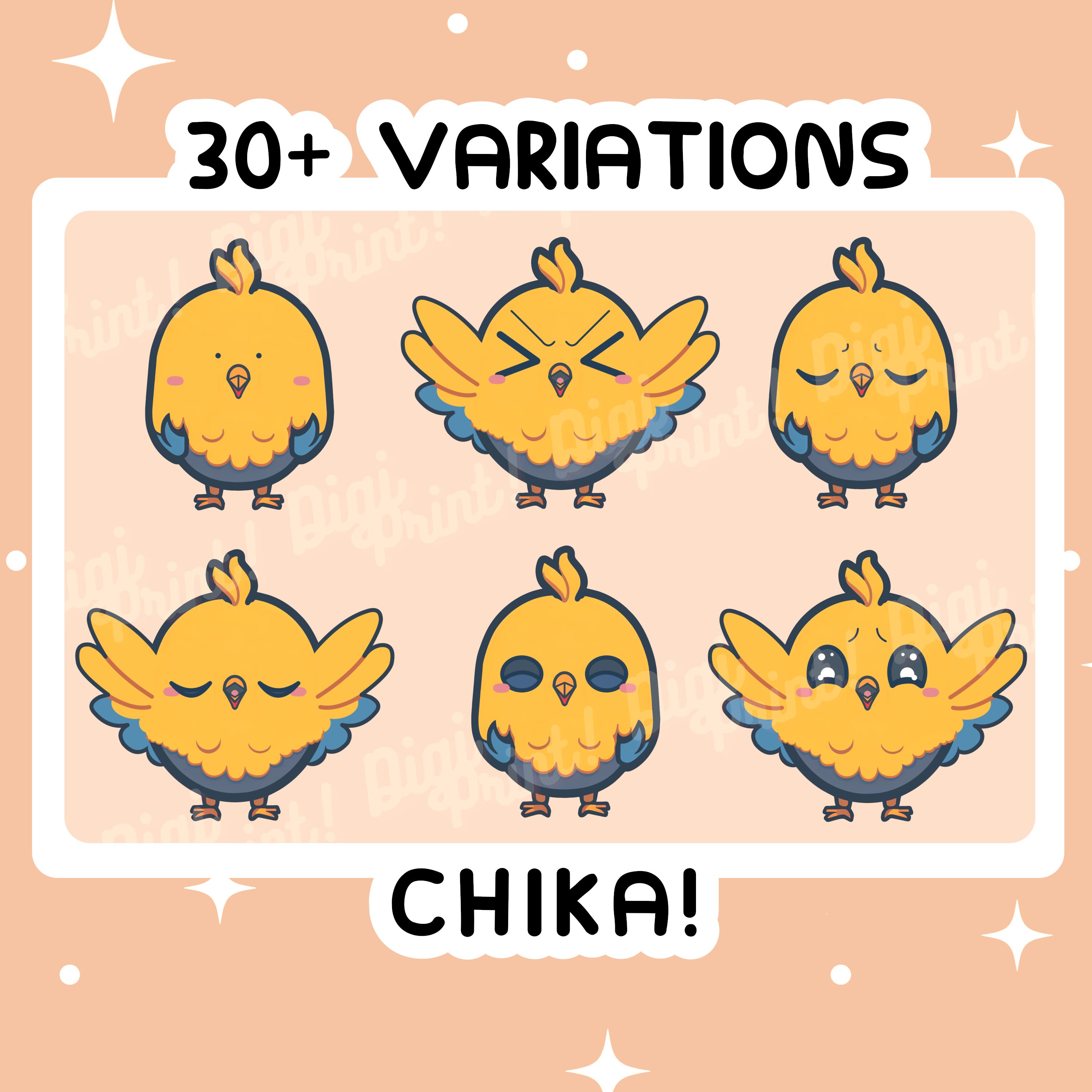 Pngtuber Chika Chicken Chibi Cute Kawaii Twitch Youtube Vtuber ...