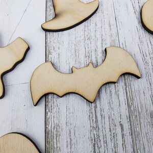 Large Halloween Wood Shape Wood Cutouts, Halloween Craft Blanks. - Etsy