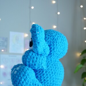 Stitch Amigurumi Handmade Plush, Soft Cuddly Stuffed Animal, Perfect ...
