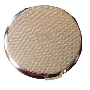 Vintage Stratton Powder Compact, Vintage Floral Compact, Vintage ...