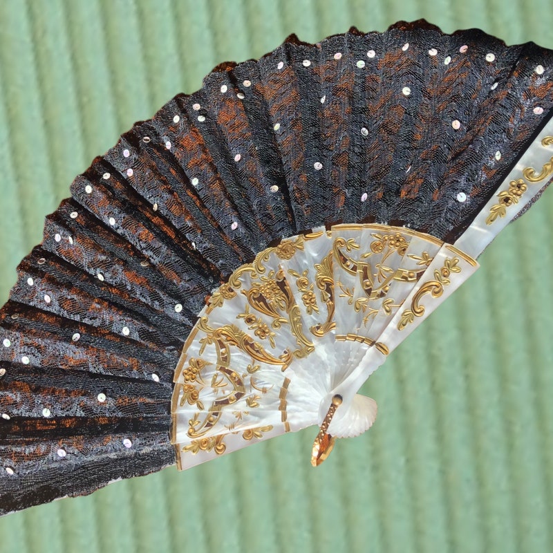 Lace Hand Fan - Etsy