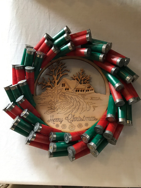 Shotgun Shell Wreath Diy