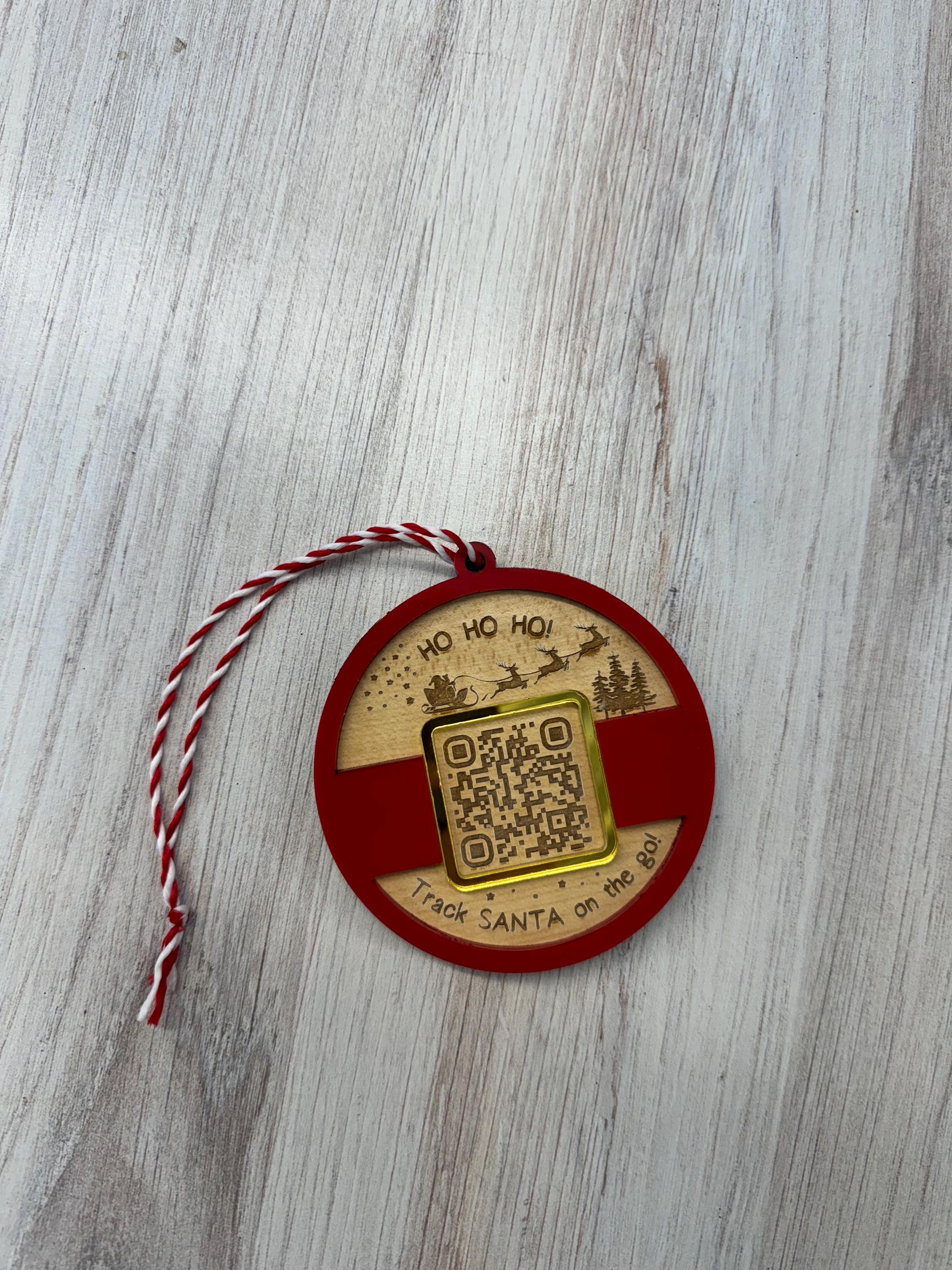 Santa Tracking Ornaments | Christmas Tree Ornament | Santa Tracker ...