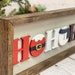 HO HO HO Farmhouse Sign Farmhouse Christmas Modern - Etsy