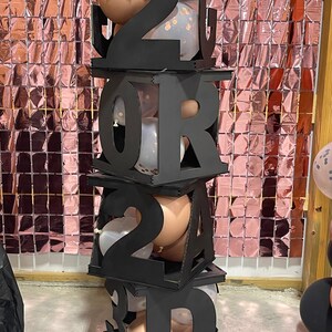 Graduation Balloon Box | Graduation Party Decor | Grad Party ...