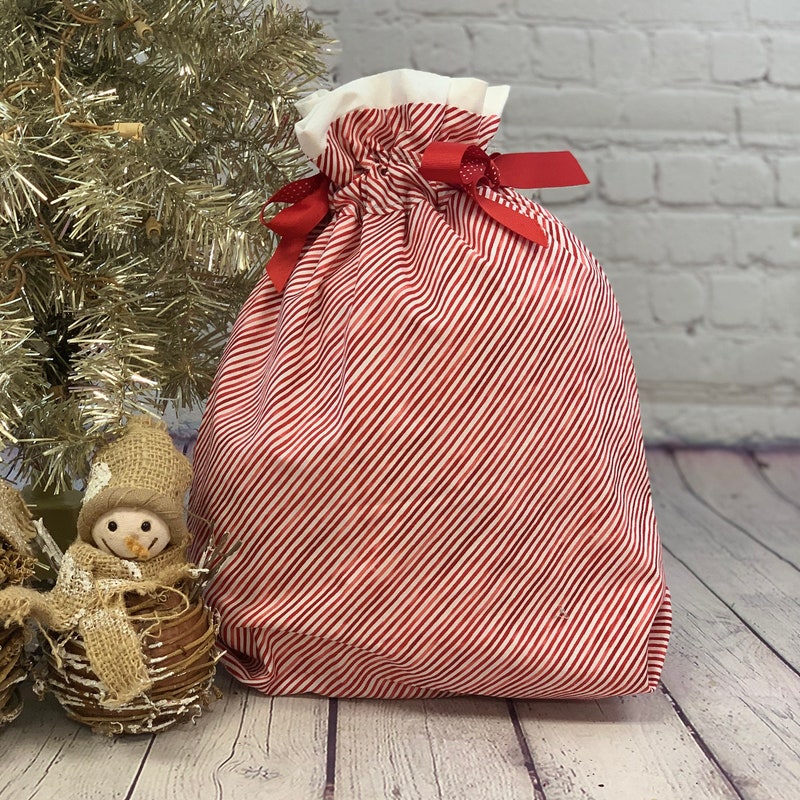 Christmas Cloth Bags - Etsy