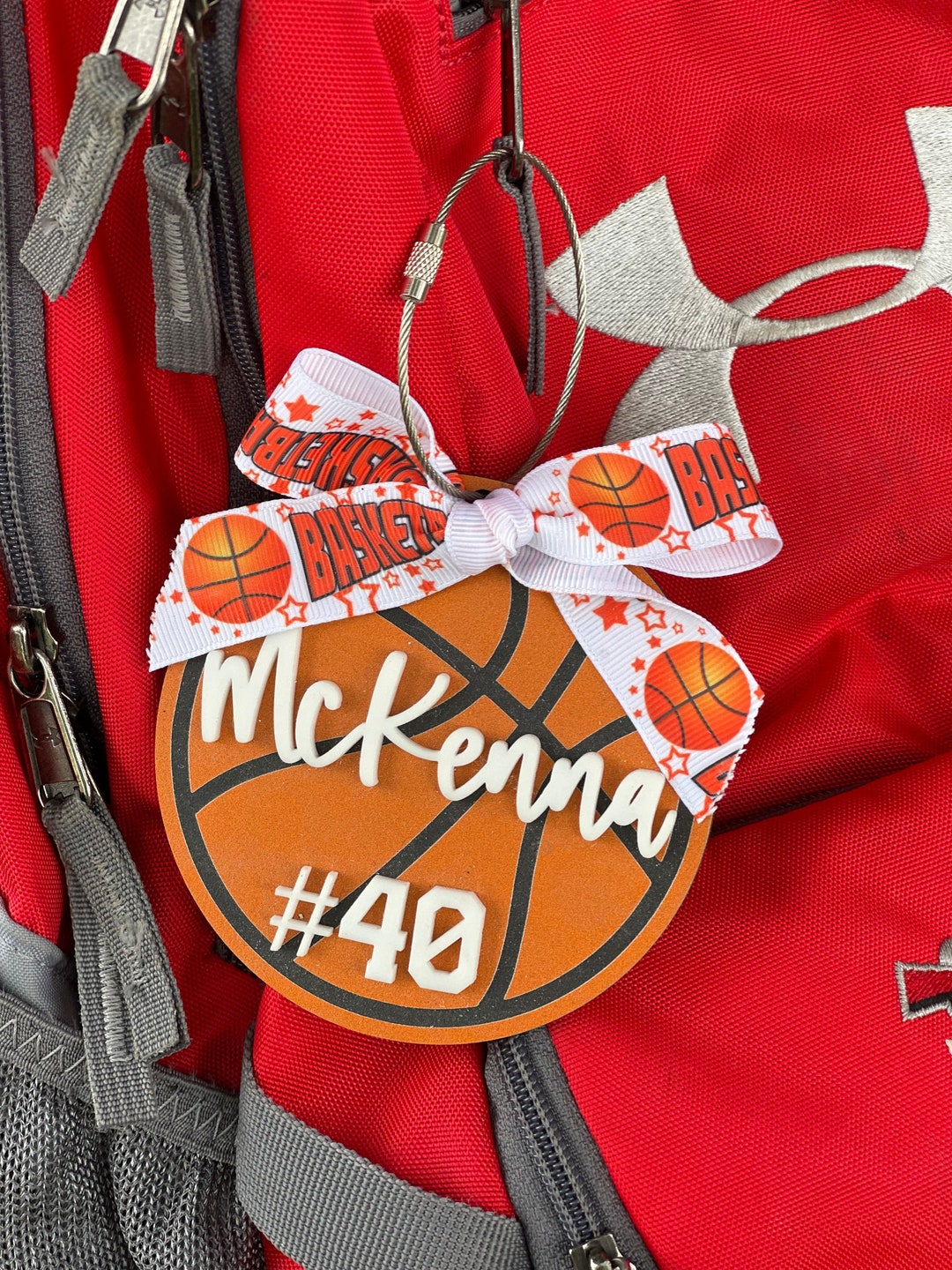 Personalized Basketball Bag Tag | Basketball Mom | Basketball Player ...
