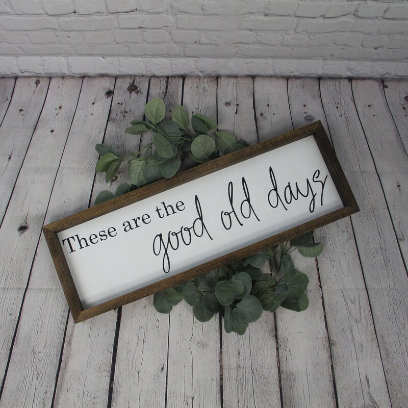The Good Old Days - Etsy