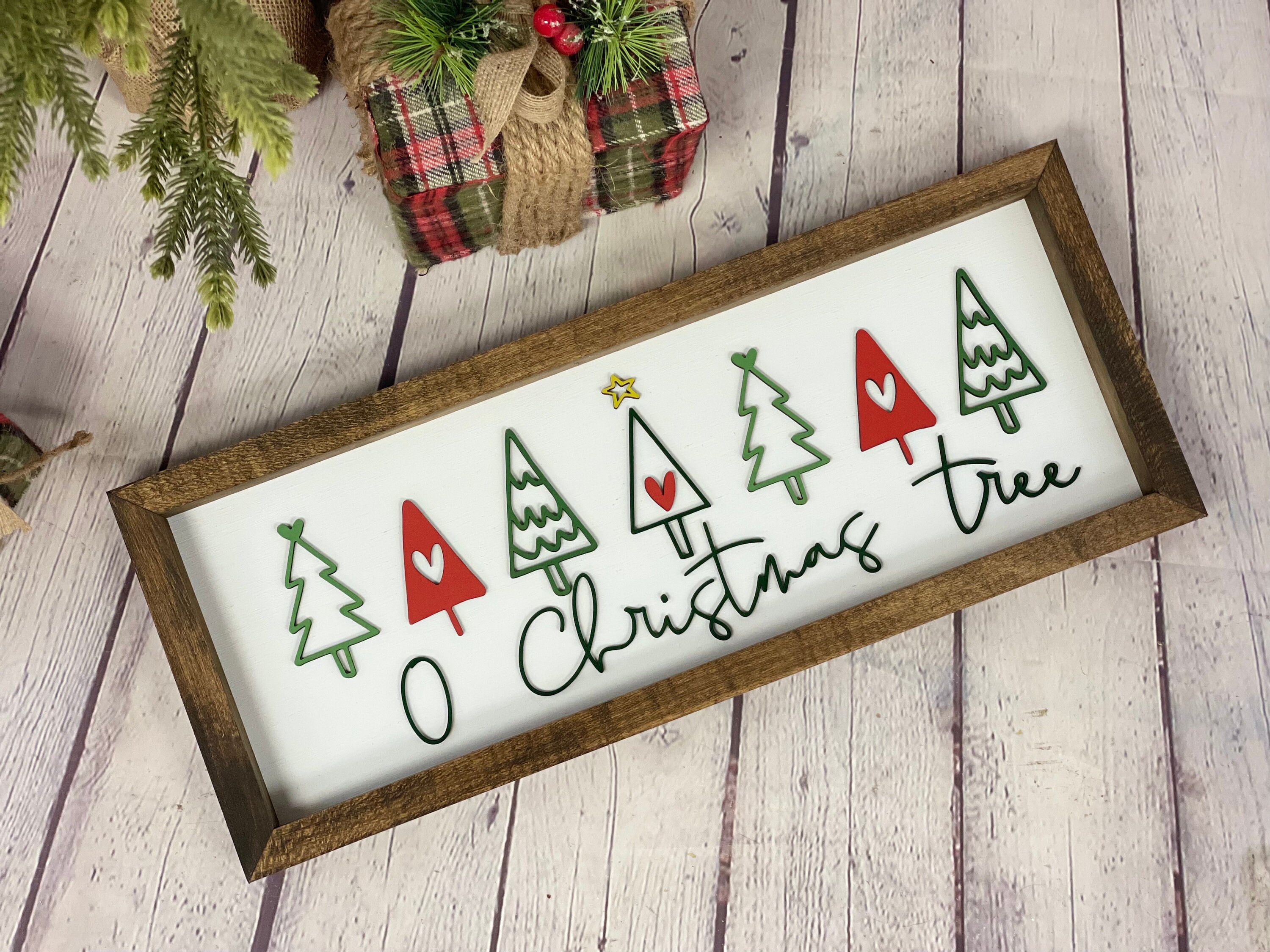 O Christmas Tree Farmhouse Sign | Christmas Decor | Holiday Decor ...