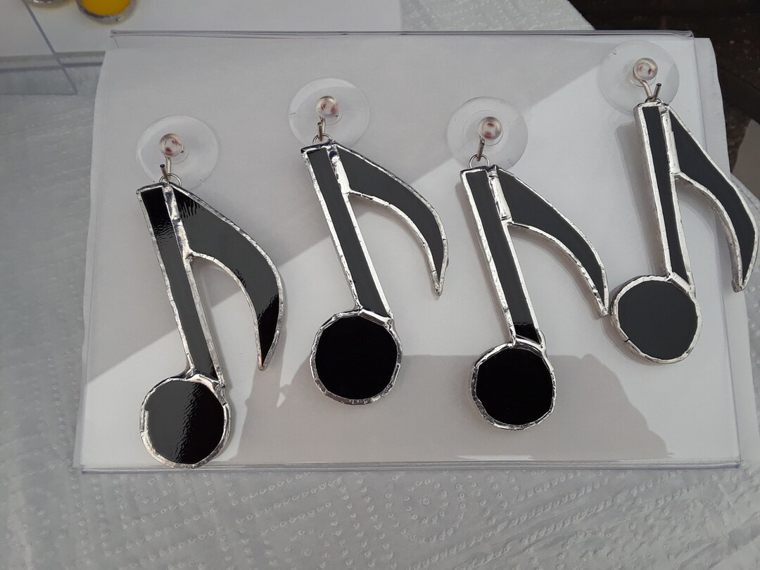 Music Note Sun Catcher - Etsy