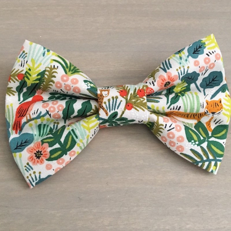 Palm Tree Bow Tie - Etsy