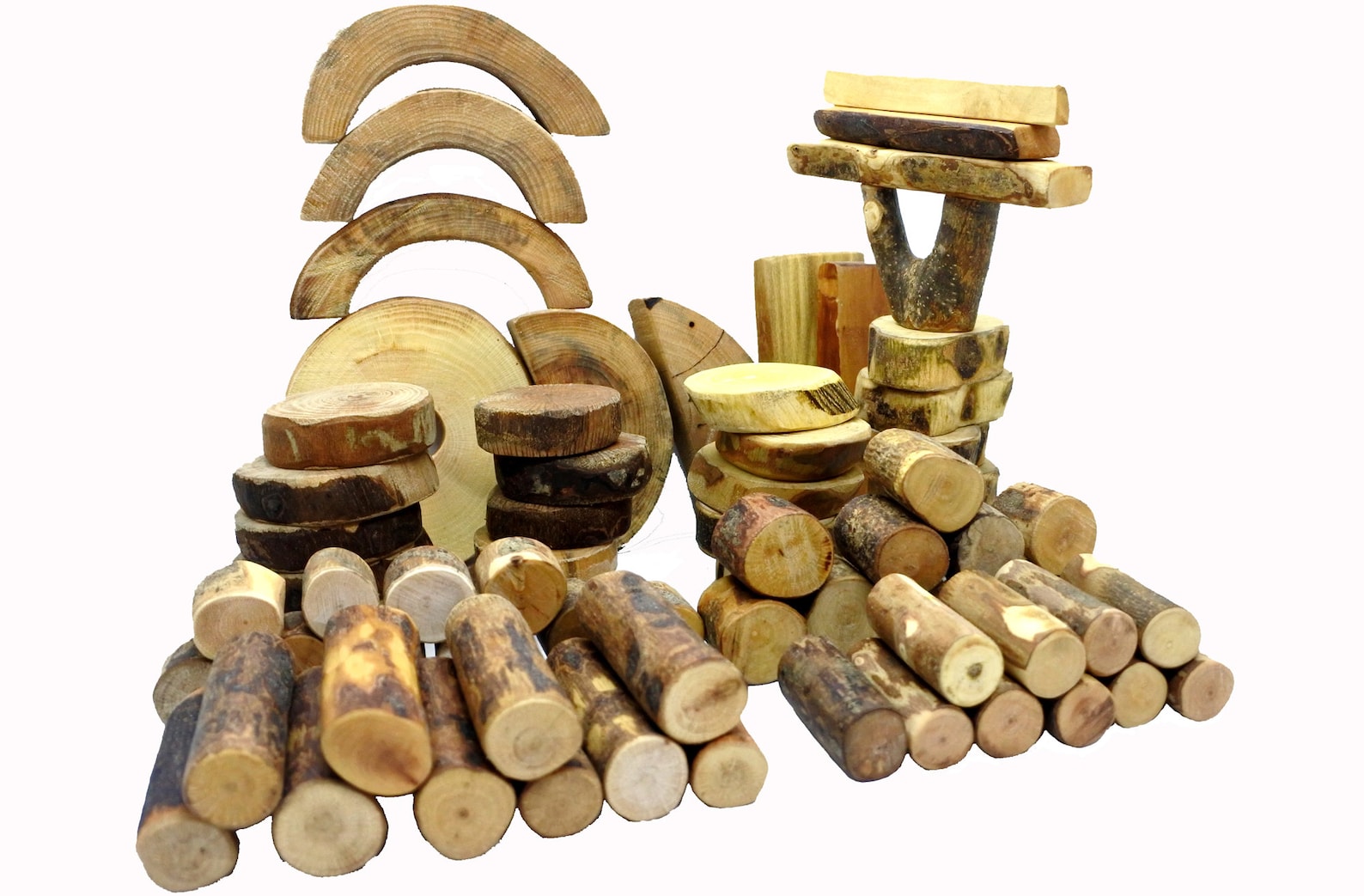 Wooden Blocks 72pcs Woodblox From LNP Handmade Handcrafted - Etsy